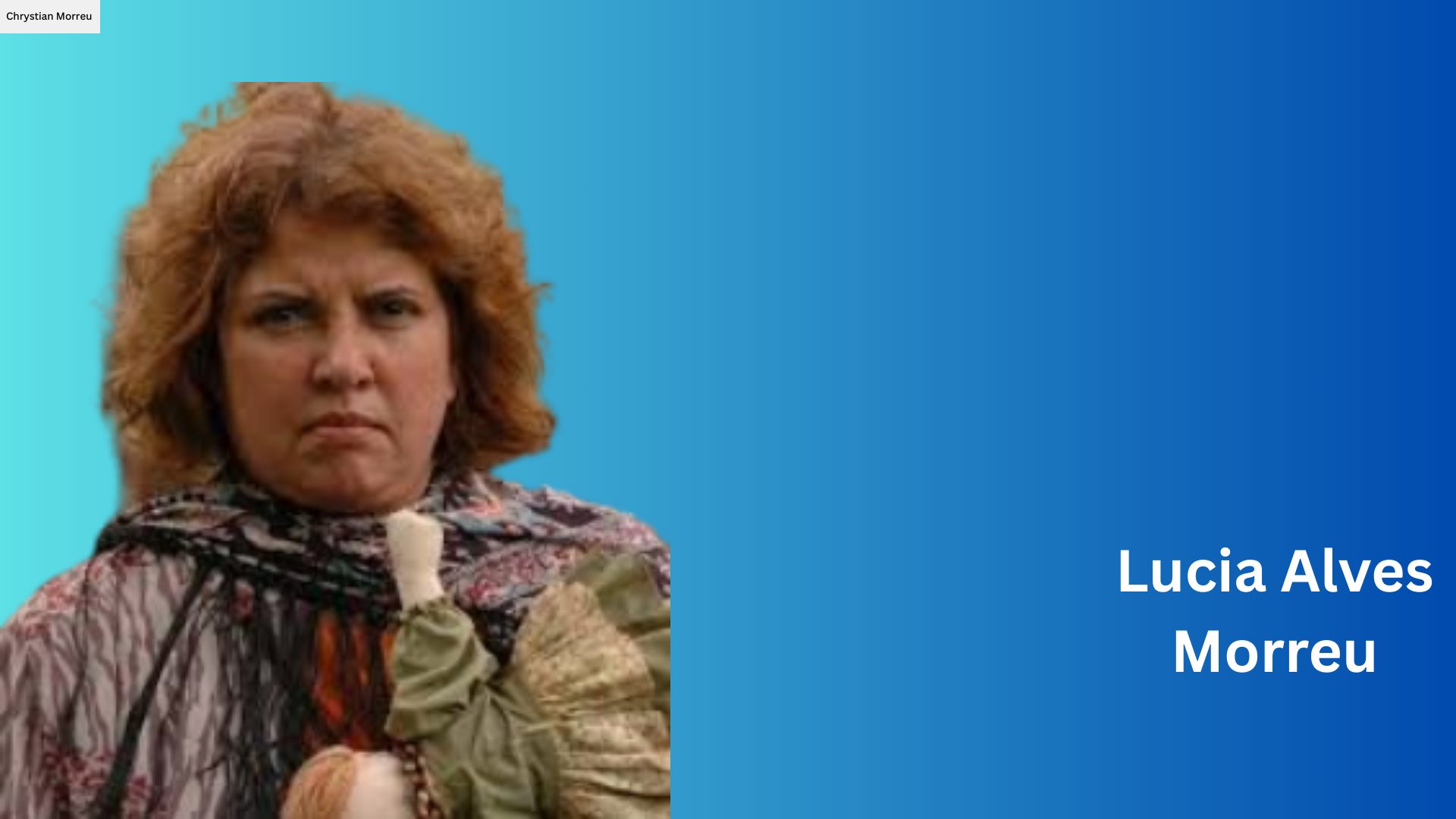 Lucia Alves Morreu - CelebHoje